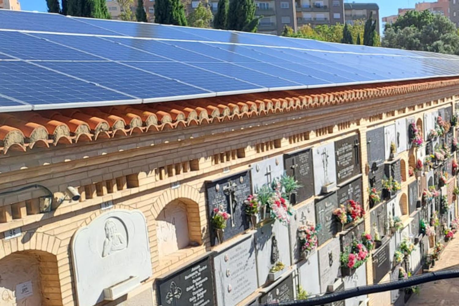 Cementerios fotovoltaicos: energía limpia al cementerio con más de 6000 ...