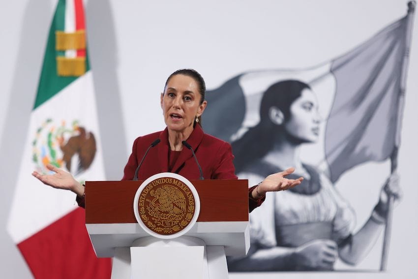 La oposición 'mentir deliberadamente' sobre la ley de espías, Sheinbaum ...