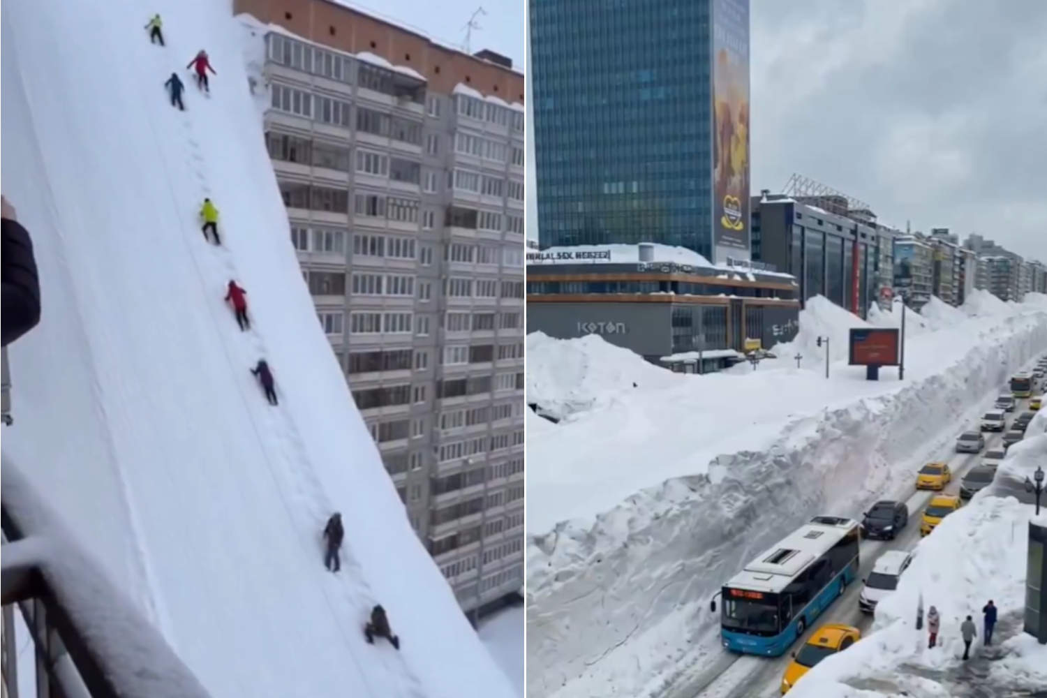 Apocalipsis nevado en Rusia: las imágenes de Kamchatka enterrada se ...