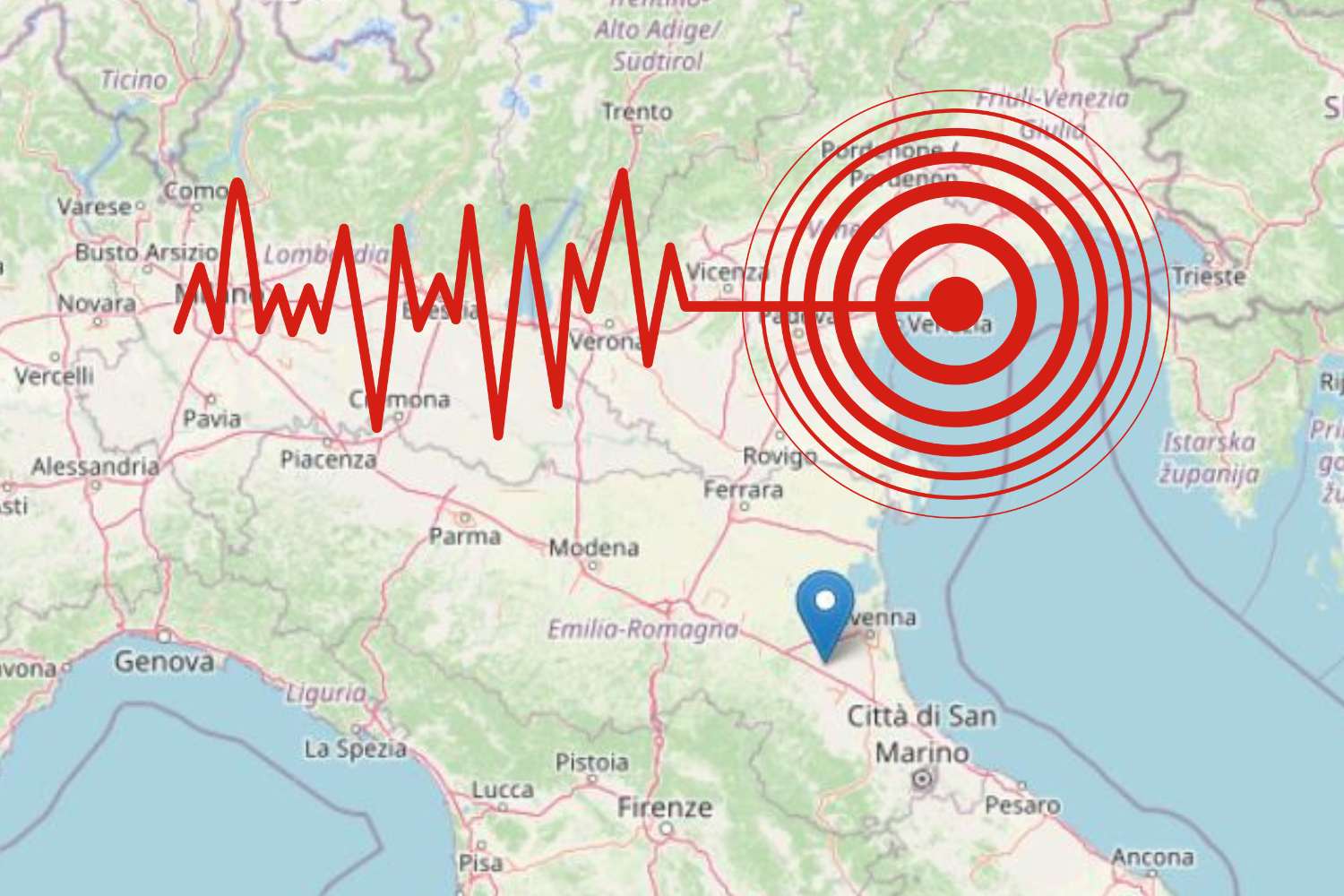 Dos terremotos en Emilia-Romaña, el más fuerte de magnitud 4,3: gente ...
